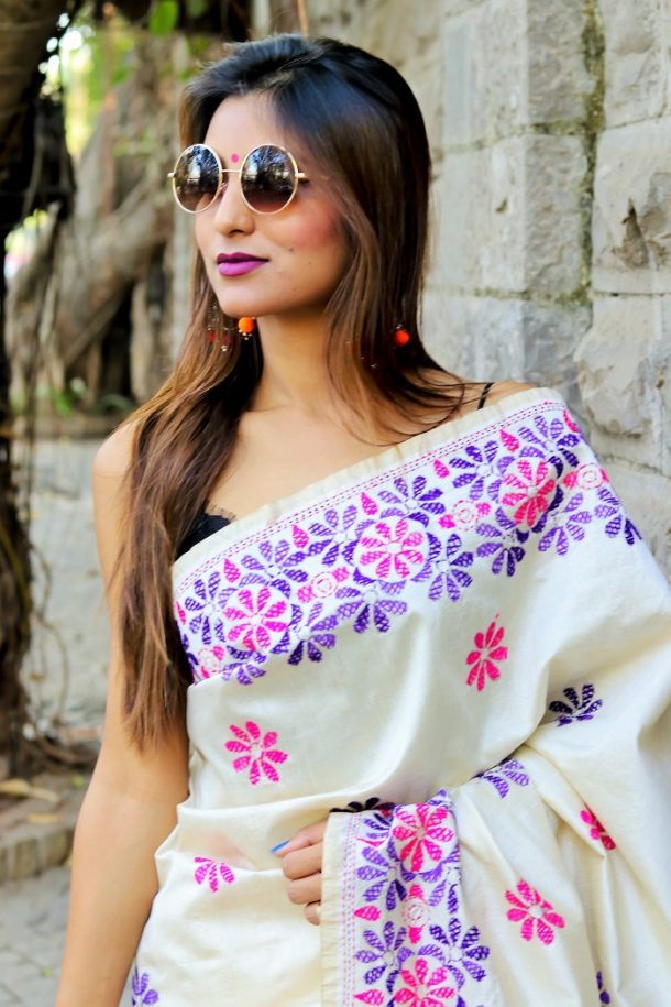 Modern Nari in a Saree Ft. Unnati Silks | Fashionistha