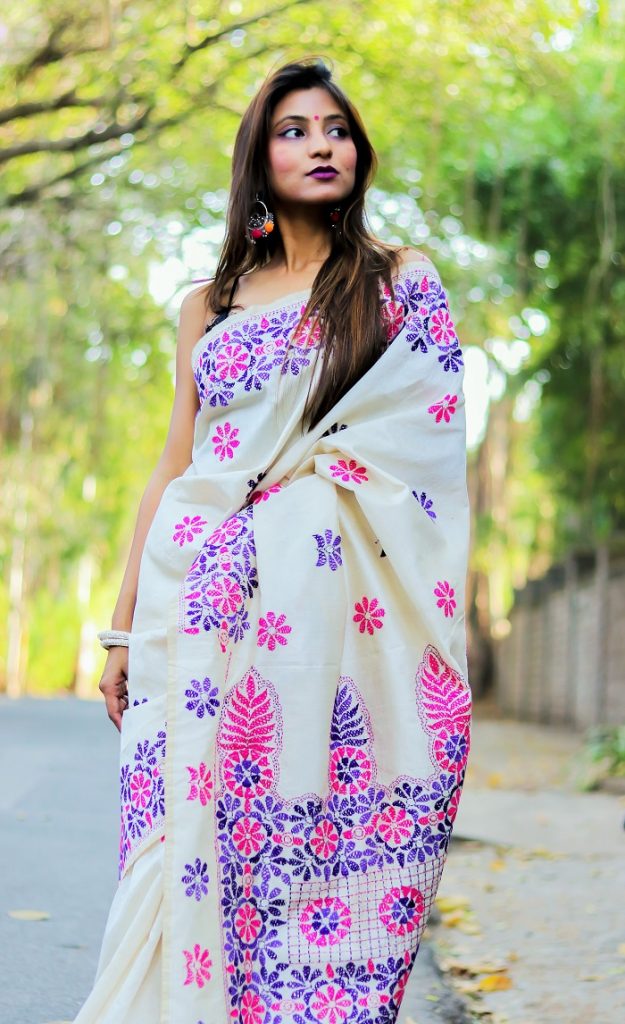 Modern Nari in a Saree Ft. Unnati Silks | Fashionistha