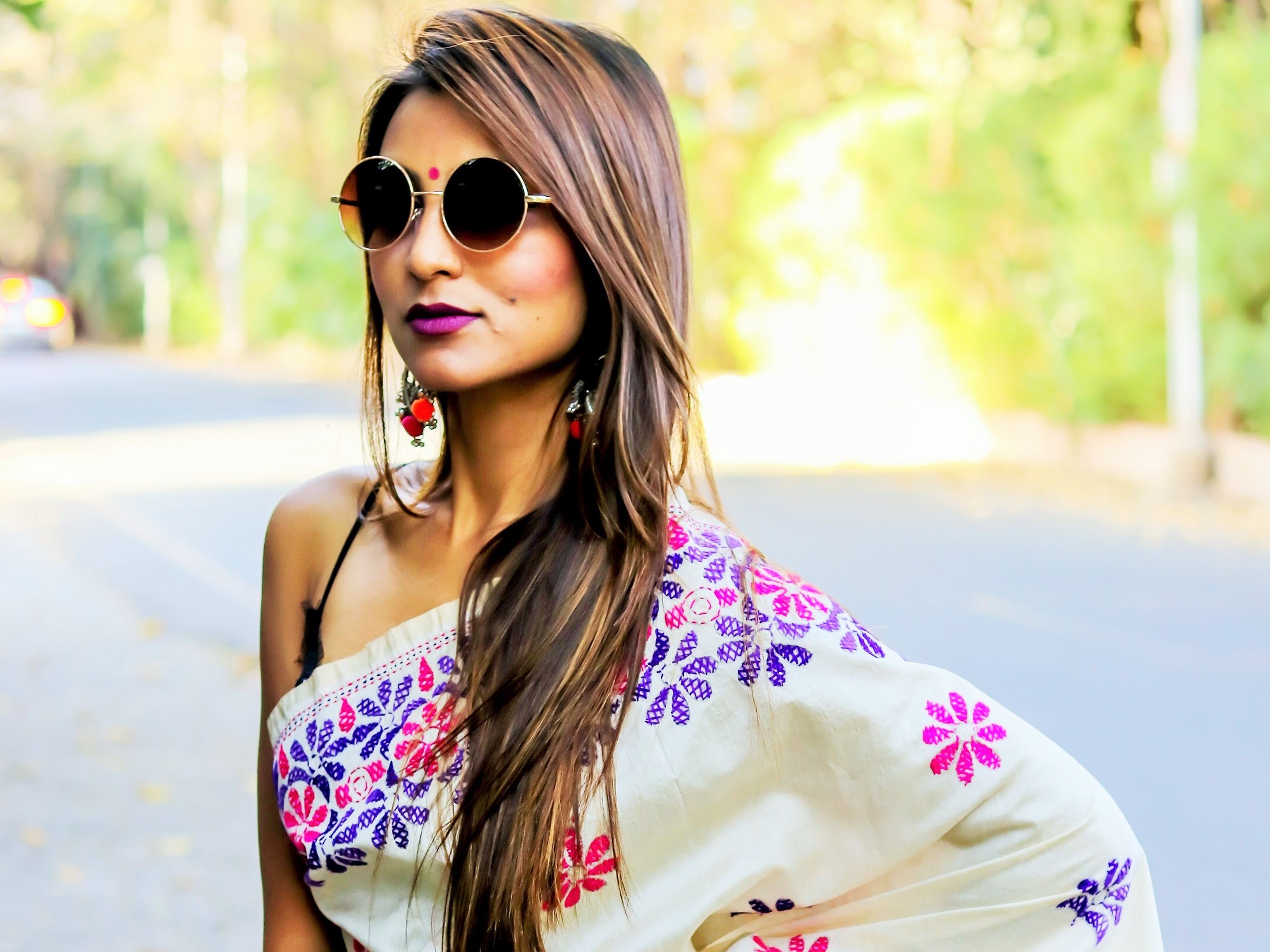 Modern Nari in a Saree Ft. Unnati Silks | Fashionistha